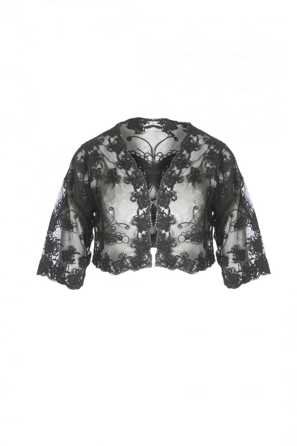Black Lace Bolero Plus Size